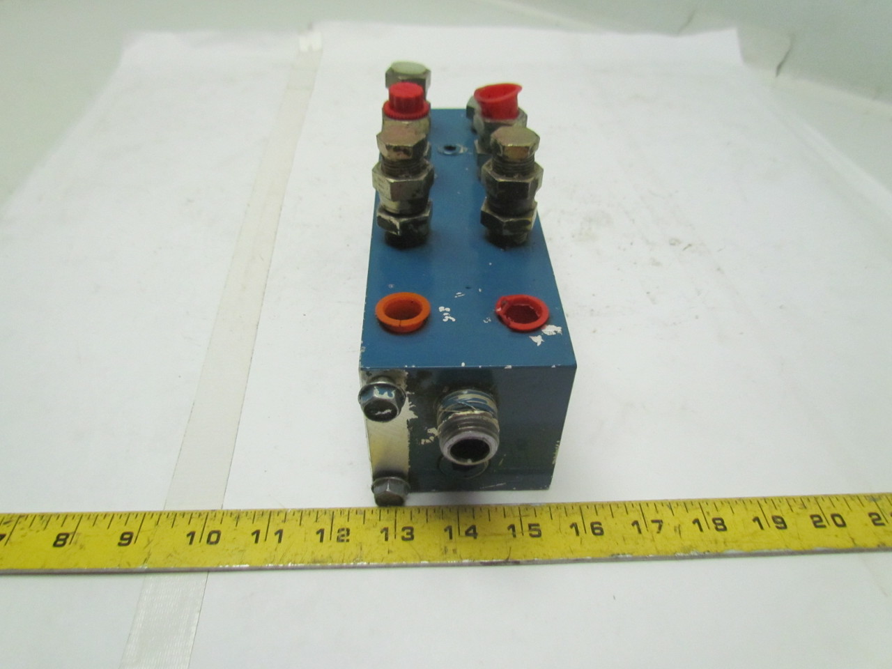 Daman AD03P042P D03 Valve Pattern 4 Station Aluminum Parallel Manifold ...