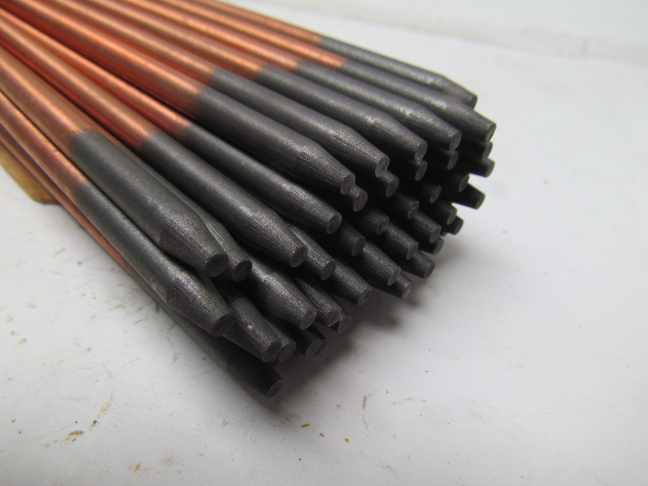Linde 7012F04 Electrodes-DC copper Coated gouging rod 1/4"x12" box of ...