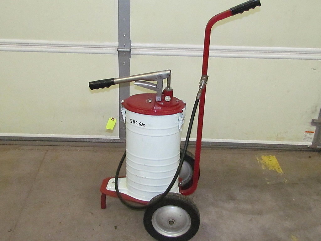 Alemite 025-7181-4 High Volume Oil Grease Manual Bucket Pump 500 psi 2 ...