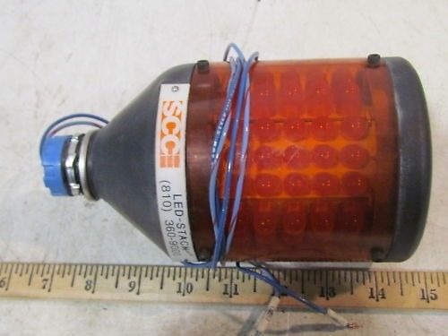 SCC LED-Stack Light Red 4" Diameter | Bullseye Industrial Sales Galleries