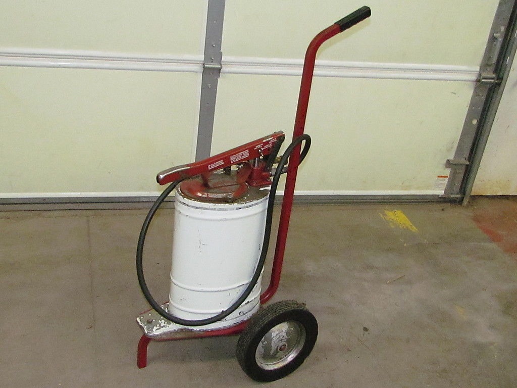 Alemite 7149-T 7149-4 Manual Grease Pump 6777-5 Cart 2500-5000 psi