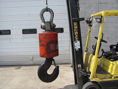 Insulated Crosby Crane Hook Link 100 Ton Capacity Rigging Electrical ...
