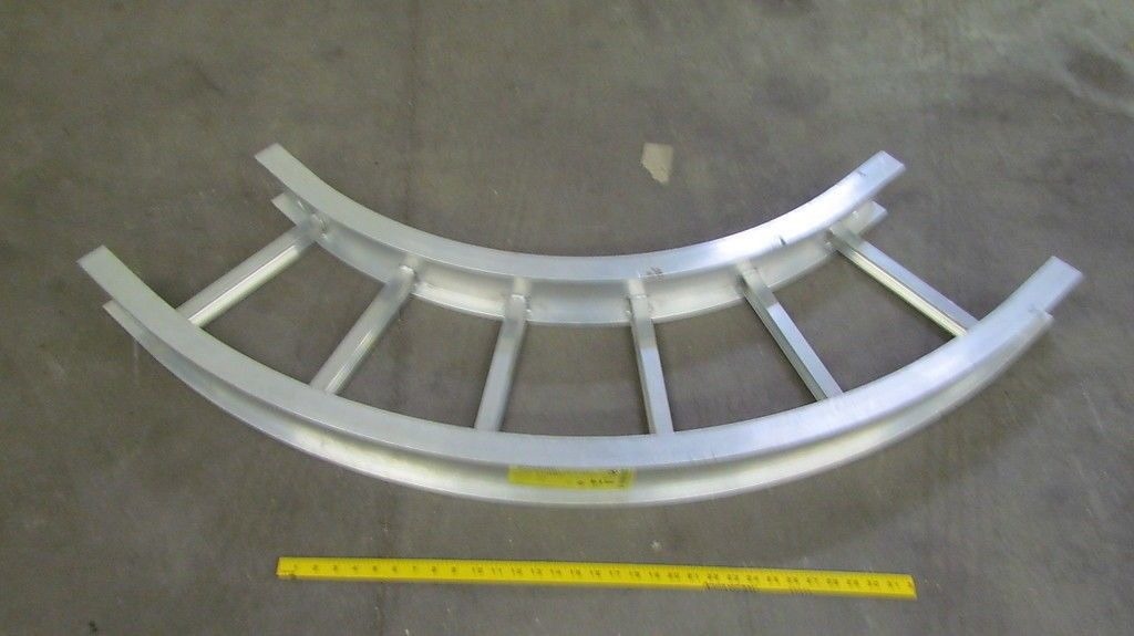 Cooper B-Line Ladder Cable Tray 4A-12-90HB24 Hrz Bend 90Deg 12"w 4"h 2 ...