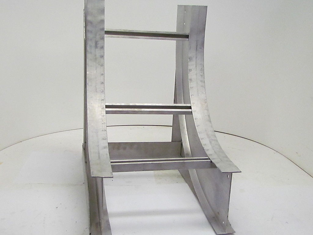 Chalfant MFG Aluminum Cable Tray Wire Raceway 6x12 Vertical Elbow Bend ...