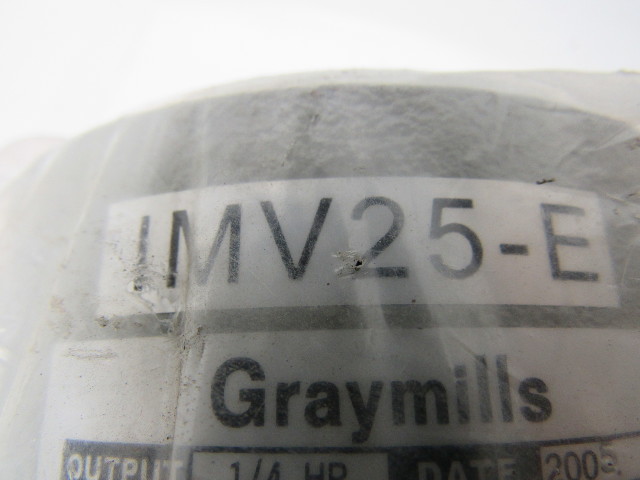 Graymills IMV25-E Immersion Centrifugal Pump 1/4HP 50/60Hz 2850/2400 ...
