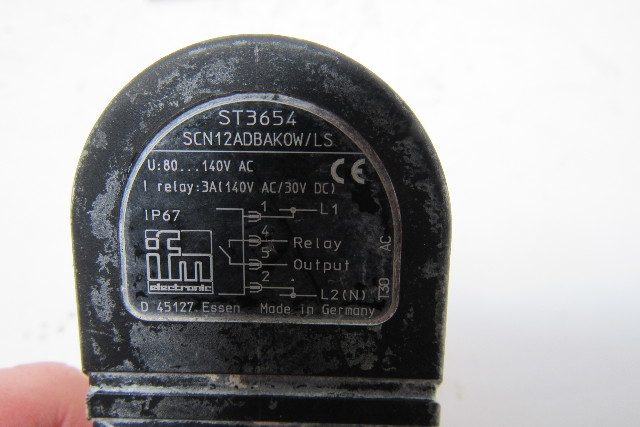 Efector ST3654 Temp. Relay 3A 140VAC/30VDC 5 Pin connector | Bullseye ...