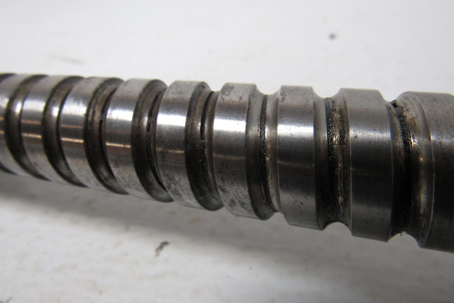 Ball Screw 25mm Dia Shaft 10mm Pitch 59" OAL Ball Screw Bracket Mount ...