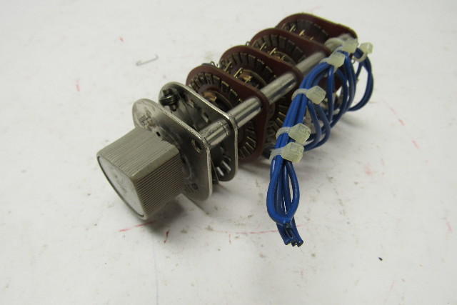 Fanuc Rotary Switch 26 Position 4 Stages Wafer Style Tosuku Fuji W/Knob ...