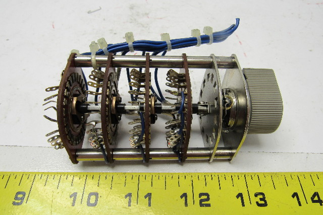 Fanuc Rotary Switch 26 Position 4 Stages Wafer Style Tosuku Fuji W/Knob ...