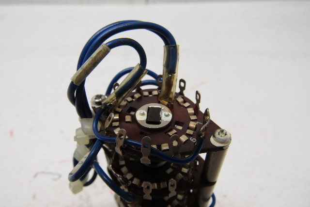 Fanuc Rotary Switch 26 Position 4 Stages Wafer Style Tosuku Fuji W/Knob ...