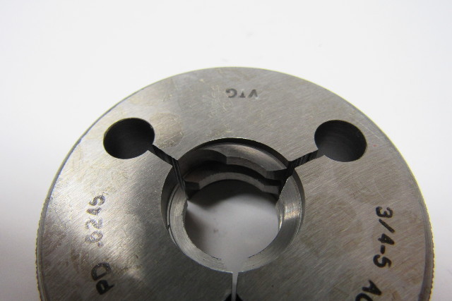 Acme Ring Gage 3/4-5 2G Go/No Go w/Certificate of Accuracy Lot of 2 ...