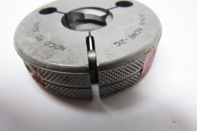 Acme Ring Gage 3/4-5 2G Go/No Go w/Certificate of Accuracy Lot of 2 ...