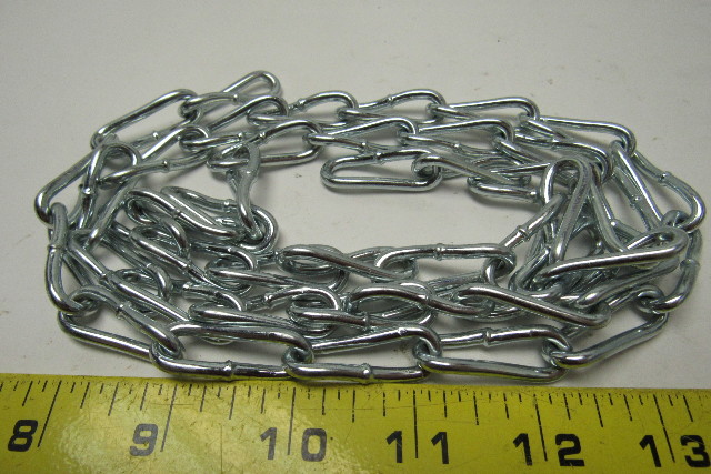 # 1/0 Zinc Plated Twist Link Chain 6' Length Lot Of 3 | Bullseye ...