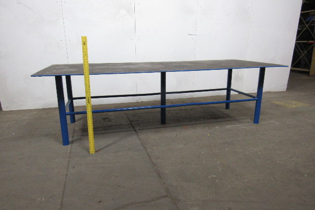 120x48x34" Welding Layout Work Table Bench 1/2" Steel Top | Bullseye ...