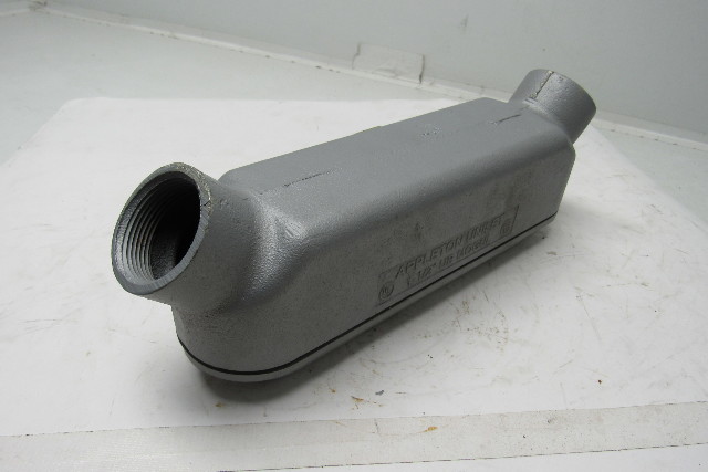 Appleton BUB150-M 1-1/2" Mogul Unilet Conduit Outlet Malleable Iron ...