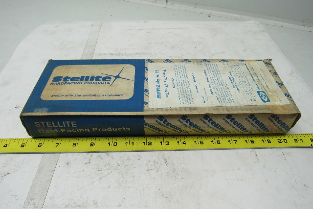 Stellite Multipass Alloy #22 1/8"x14" Hardfacing Welding Electrode 10lb ...