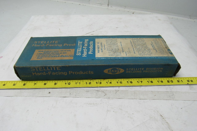 Stellite Haynes 52 1/8"x14" Hard Facing Welding Electrode 10lb Box ...
