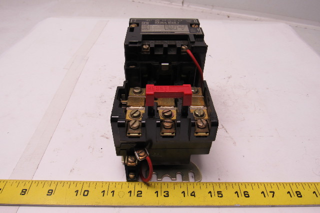 Square D 8536SC03 Motor Starter120V Coil 600v Max Nema Size 1 ...