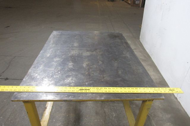 Industrial Steel Rolling Weld Work Assembly Table Bench 48"x36"x37 Tall ...