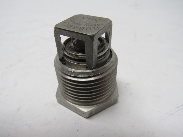 DFT 8074 In-line Basic-check Valve 1/2" NPT 2500 CWP 1500 PSIG 700 ...
