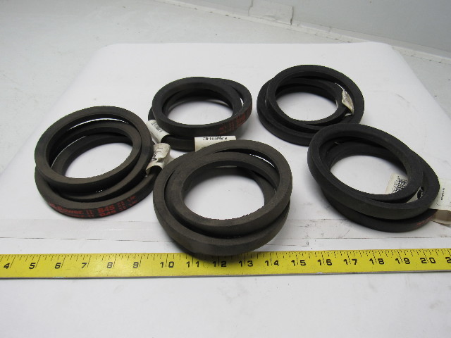 Gates B45 Hi-Power II V Belt Lot of 5 | Bullseye Industrial Sales