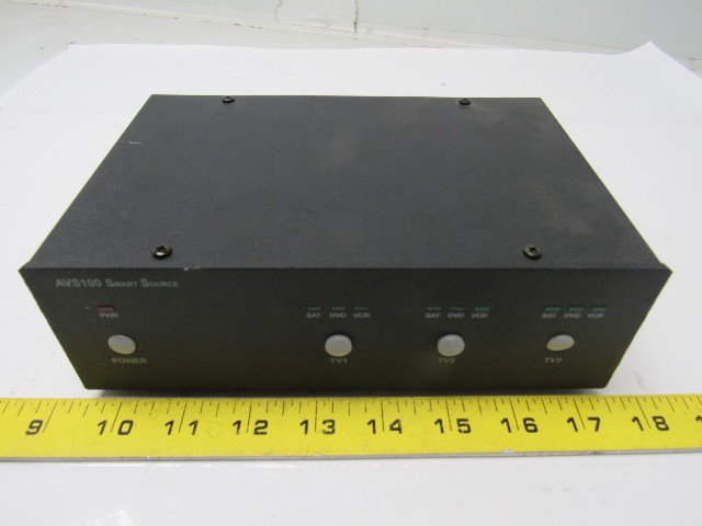 Smart Sourse AVS100HD01 A/V Audio Video Selector Supports Up To 3 TVs ...