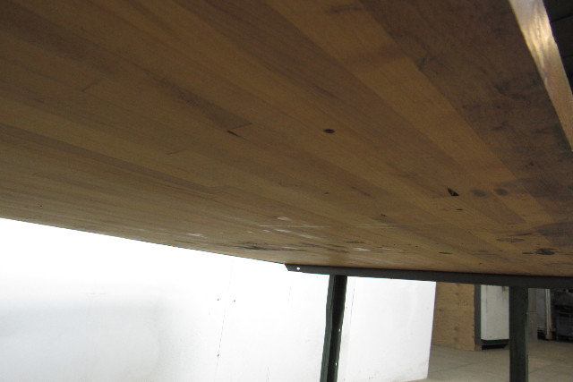 72"x38" Butcher Block/Steel Table Work Bench W/Outlets | Bullseye ...