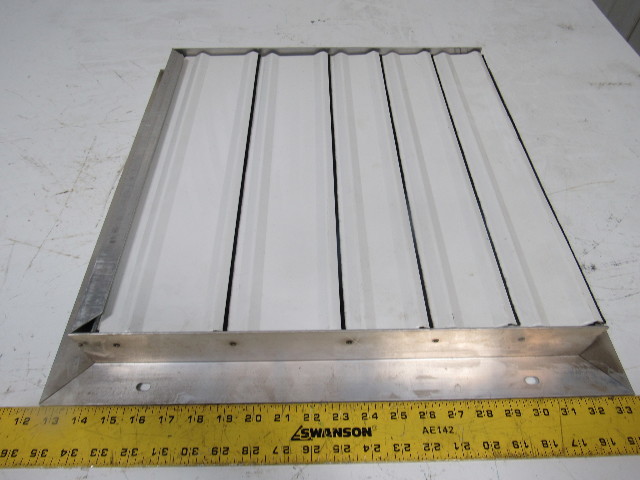 Dayton 4C558B 18" Backdraft Damper / Wall Shutter | Bullseye Industrial ...