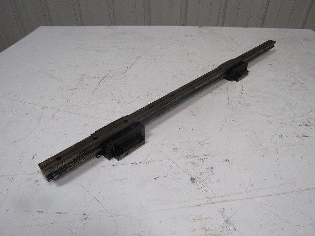 THK HSR25 Approx. 30" Linear Slide Rail w/ 2 Bearing Blocks | Bullseye ...
