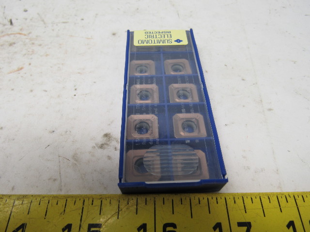 Sumitomo Electric SEMT13T3AGSN-H ACP200 Indexable inserts Lot of 10 pcs ...