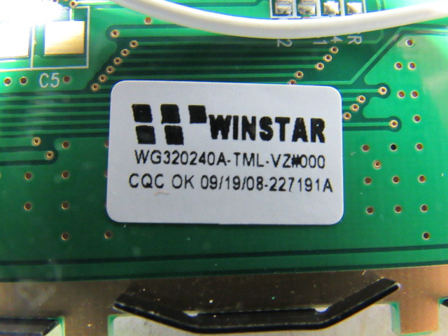 Winstar WG320240A-TML-VZ#000 Graphic Industrial LCD Module 320 X 240 Dots | Bullseye Industrial ...