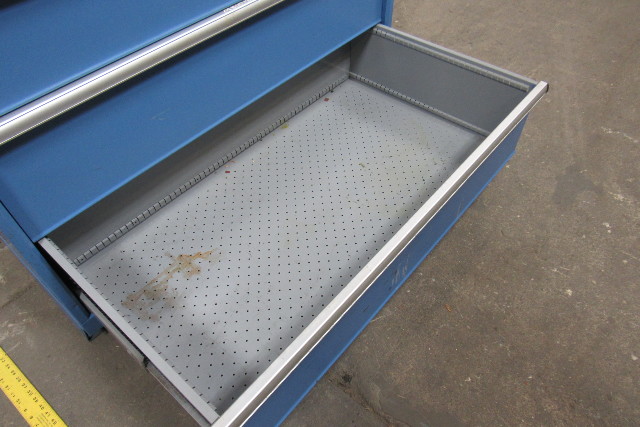 Lista 7 Drawer Wide Storage Cabinet 47"Wx28-1/2" Dx59-1/2" Tall ...