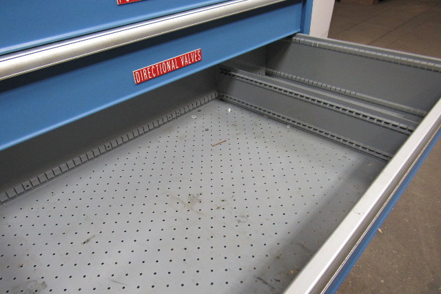 Lista 7 Drawer Wide Storage Cabinet 47"Wx28-1/2" Dx59-1/2" Tall ...