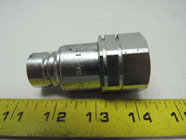 Stucchi M-A13 Hydraulic Fitting Coupler 3/4 NPT SAE 11 | Bullseye ...