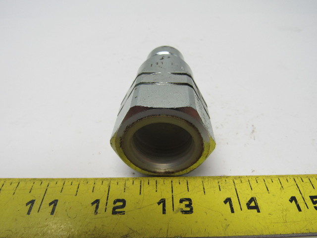 Stucchi M-A13 Hydraulic Fitting Coupler 3/4 NPT SAE 11 | Bullseye ...