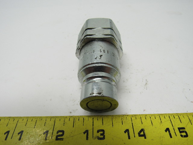 Stucchi M-A13 Hydraulic Fitting Coupler 3/4 NPT SAE 11 | Bullseye ...