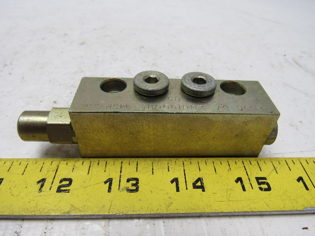 Trabon Lubriquip MSP-25S Lube Divider Block | Bullseye Industrial Sales