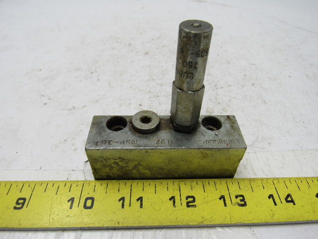 Trabon Lubriquip MSP-30T Manifold Valve Block | Bullseye Industrial Sales