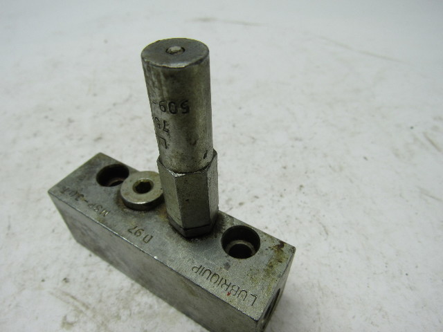 Trabon Lubriquip MSP-30T Manifold Valve Block | Bullseye Industrial Sales