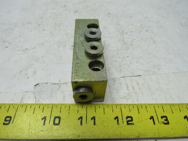Trabon Lubriquip MSP-35S Manifold Block Valve | Bullseye Industrial Sales