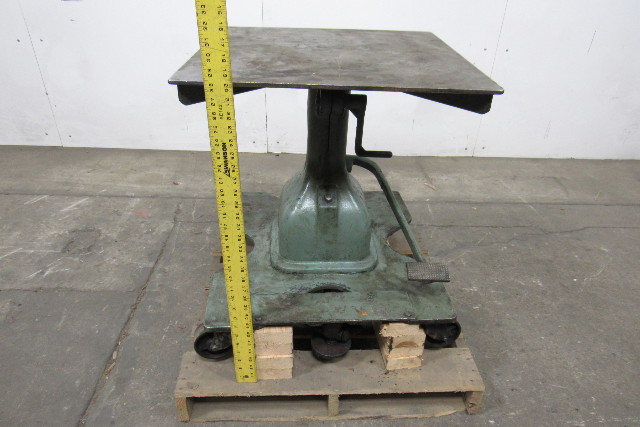 Midwest Tool&Engineering Co. Antique Vintage 1930'S Hydraulic Elevating ...