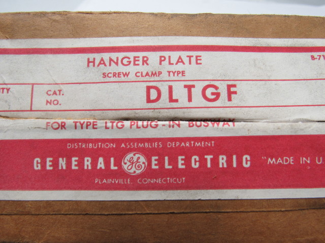 General Electric DLTGF Hanger Plate Screw Clamp Type for LTG Plugin ...