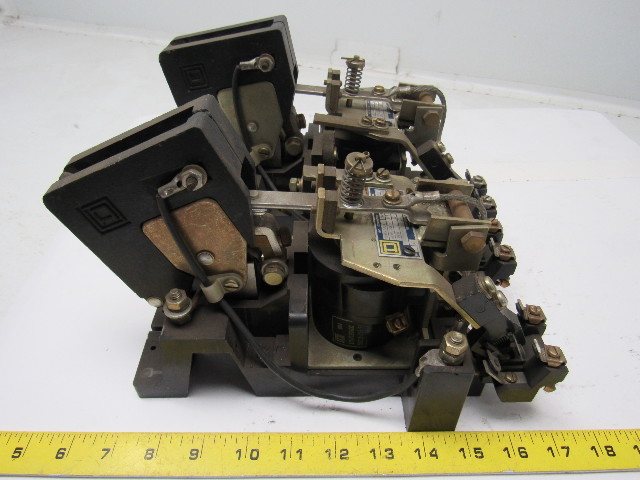 Square D Class 7004 Type MXDO1 Size 2 Series A Two Pole DC Contactor ...