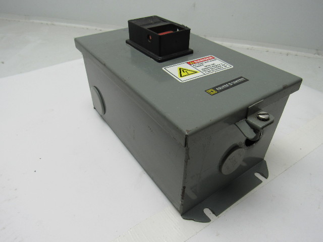 Square D 2510-MCA3 600V Manual Starter 200-230V 7.5 HP, 280-575V 10 HP ...