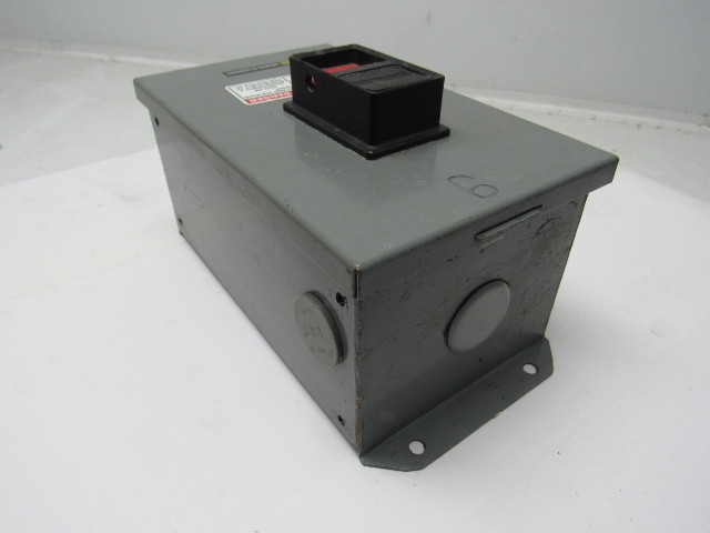 Square D 2510-MCA3 600V Manual Starter 200-230V 7.5 HP, 280-575V 10 HP ...