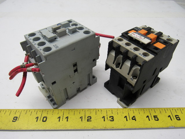 (1) Allen Bradley Relay 700-CF220* (1) Telemecanique CA2DN22 Lot Of 2 ...