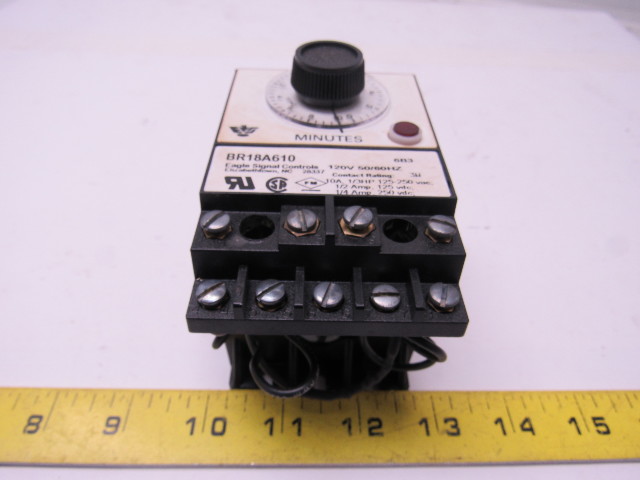 Eagle Siginal Controls BR18A610 10 Min. Control Timer 10A 1/3HP 125-250 ...