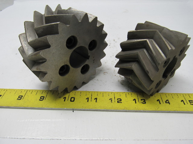 Herringbone / Chevron Gears 1-3/4" Wide 15 & 19 Tooth .984" Bore ...