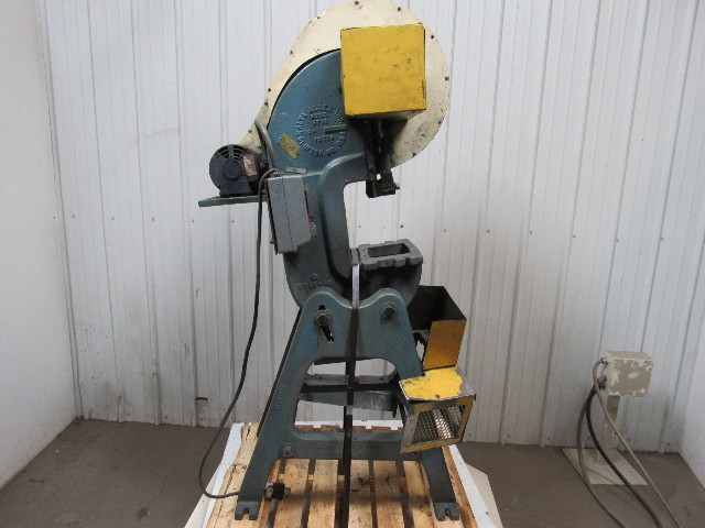 ALVA Allen BT-12 Mechanical 12 Ton OBI Punch Press 1-1/2" Stroke 5 ...