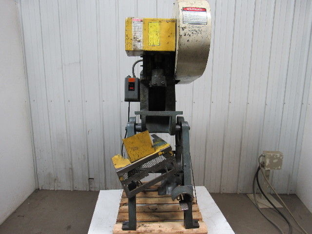 ALVA Allen BT-12 Mechanical 12 Ton OBI Punch Press 1-1/2" Stroke 5 ...